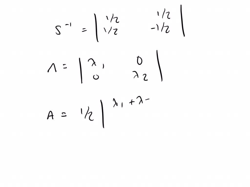 SOLVED:Find the most general form of a 2 ×2 unitary matrix.