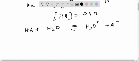 SOLVED:Calculate the ionization constant for the given acids. Each acid ...