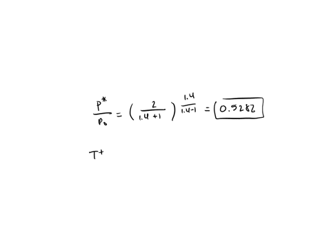 ⏩SOLVED:Determine the critical pressure and temperature ratios for ...
