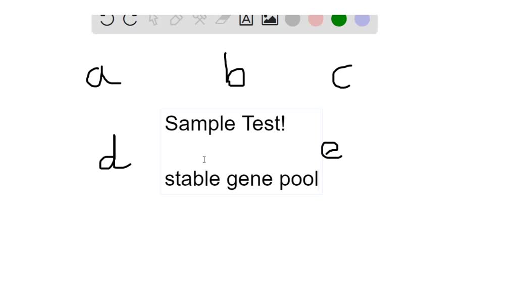 SOLVED:A gene pool in a population of jackrabbits in a field remained ...