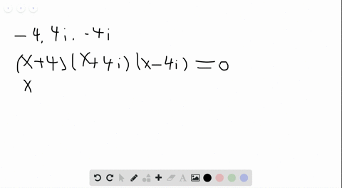 SOLVED:A third-degree polynomial equation with rational coefficients ...