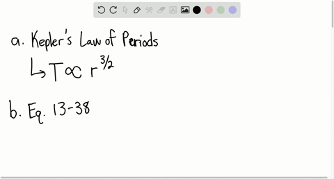 SOLVED:A satellite orbits a planet of unknown mass in a circle of ...