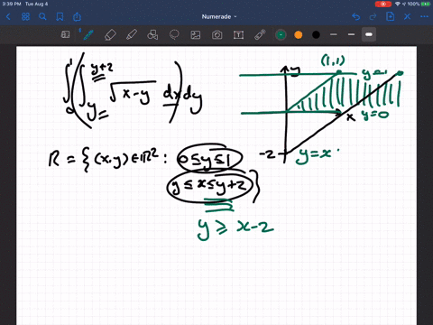 SOLVED:Double integrals- -your choice of transformation Evaluate the ...