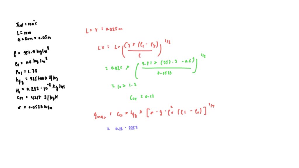 SOLVED:Water is boiled by two heaters of different geometries: a ...