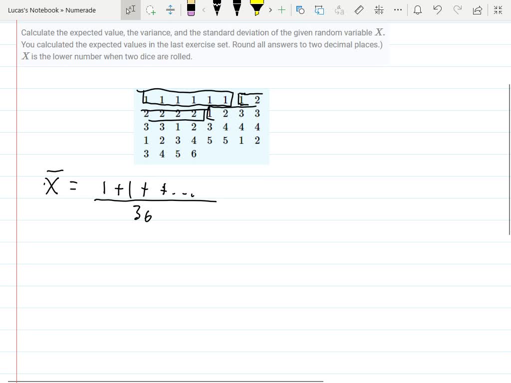 ⏩SOLVED:A pair of dice is thrown. Let X denote the minimum of the… | Numerade