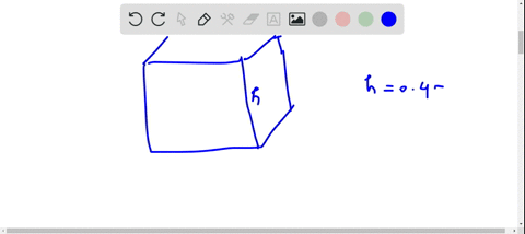 A rectangular trough, 2.0 m long, 0.60 m wide, and 0.45 m deep, is ...