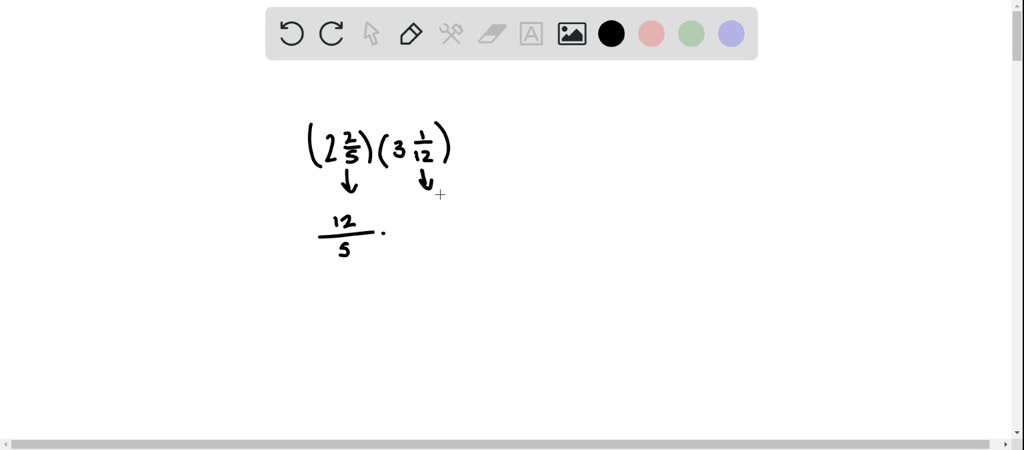 SOLVED Multiply Or Divide The Mixed Numbers Write The Answer As A 