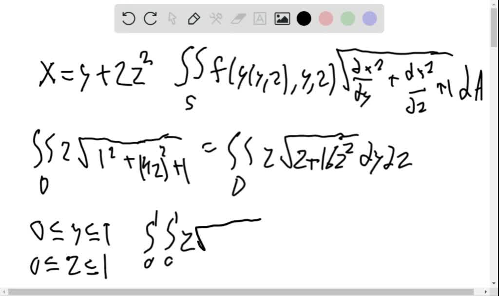 SOLVED:Integrate the given function over the given surface. \begin ... SOLVED:Integrate the given function over the given surface. \begin ...
