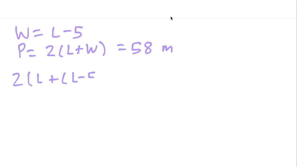 SOLVED:In the following exercises, solve using rectangle properties ...