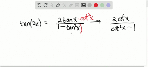 SOLVED:Use a sum identity to derive the first double-angle formula for ...