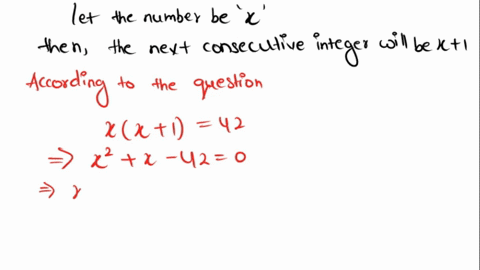SOLVED:The product of two consecutive integers is 210 . Find them.