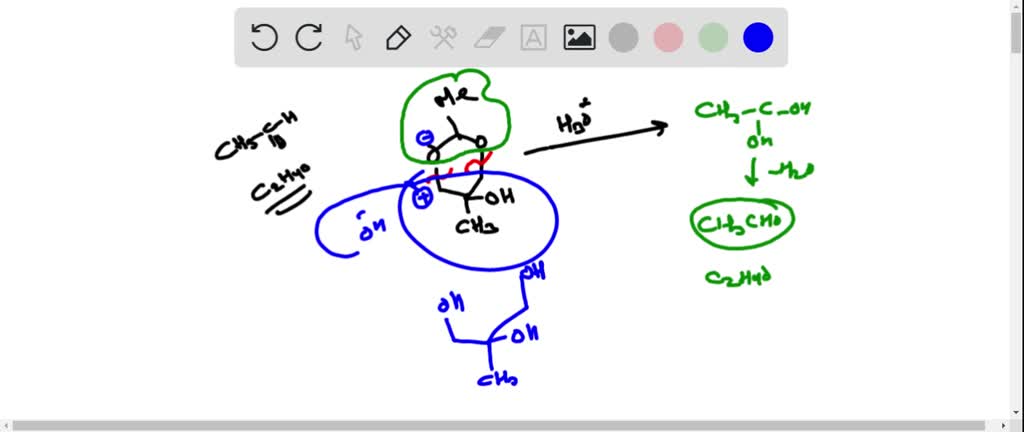 SOLVED:The products of the given reactions