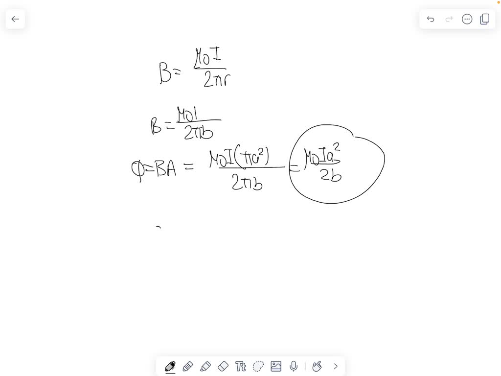 An infinitely long straight wire carrying a constant current I ...