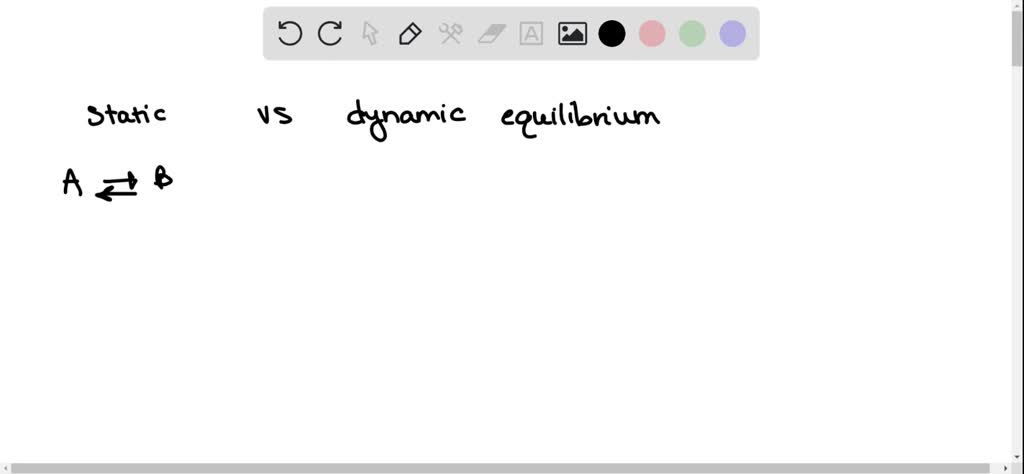 SOLVED:Distinguish between the terms static equilibrium and d ynamic ...