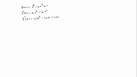SOLVED:Determine the intervals on which the following functions are ...