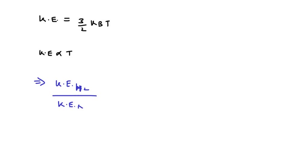 SOLVED:The ratio of mean kinetic energy of hydrogen and nitrogen at ...