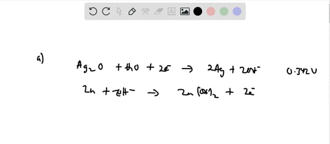 SOLVED:(a) Use standard reduction potentials to calculate the potential ...