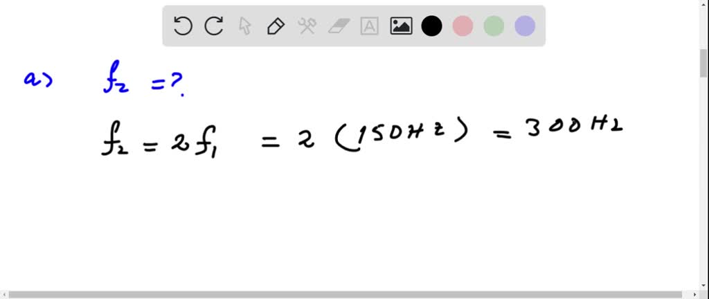 SOLVED:The fundamental frequency of a stretched string is 150 Hz. What ...