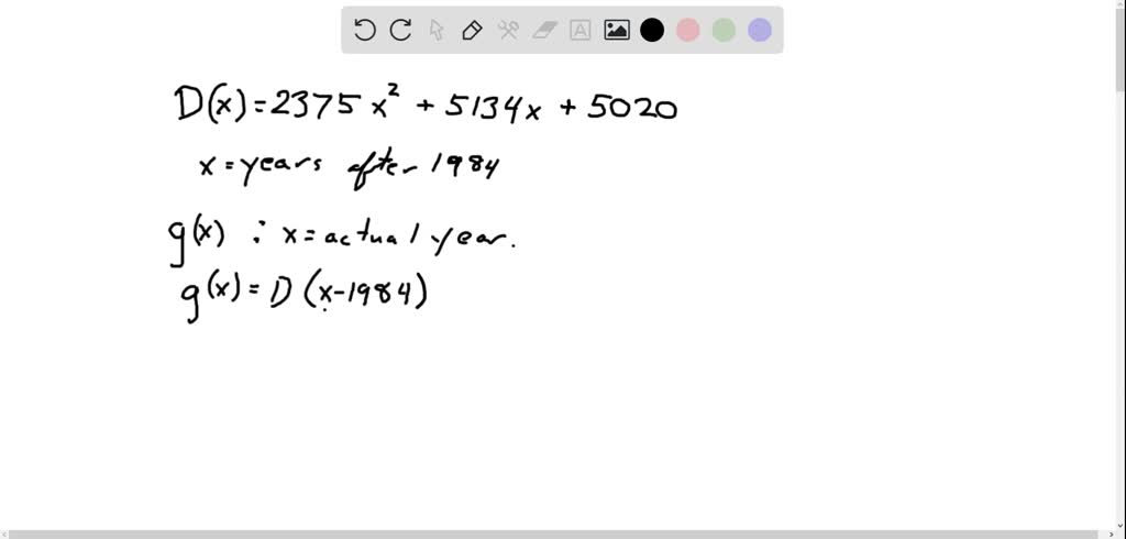 Solved The Function D Defined By D X 2375 X 2 5134 X 5020 Models Aids
