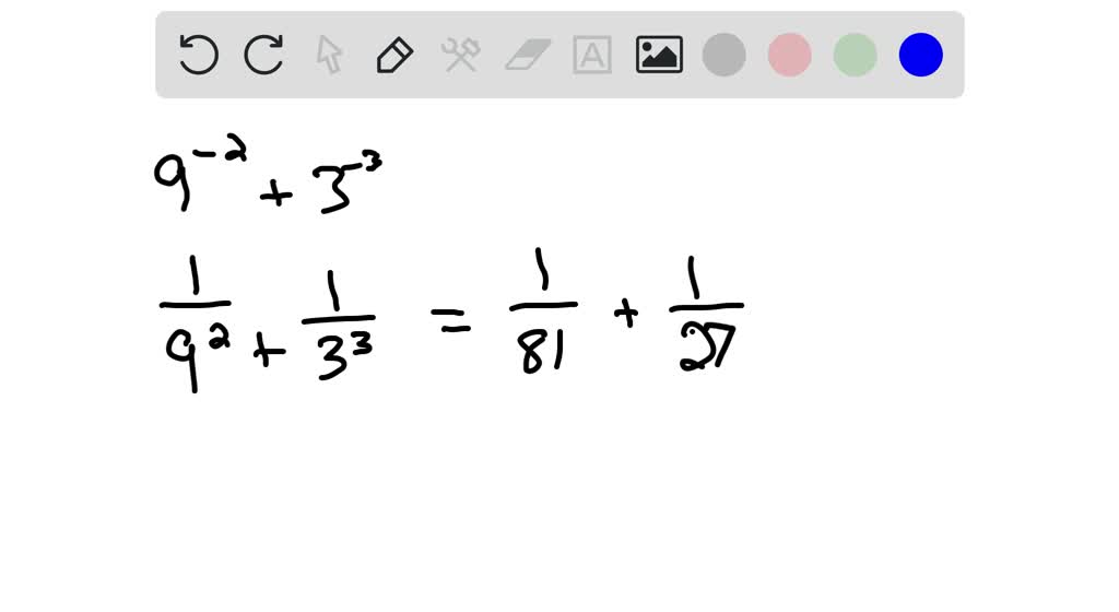 SOLVED Evaluate 9 2 3 3 