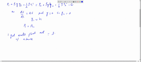 A large, cylindrical water tank with diameter 3.00 m is on a platform 2 ...