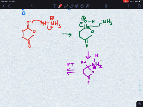 SOLVED:Succinic anhydride yields the cyclic imide succinimide when ...