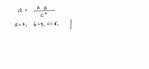 ⏩SOLVED:Use the four-step procedure for solving variation problems… | Numerade