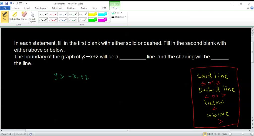 SOLVED:In each statement, fill in the first blank with either solid or ...