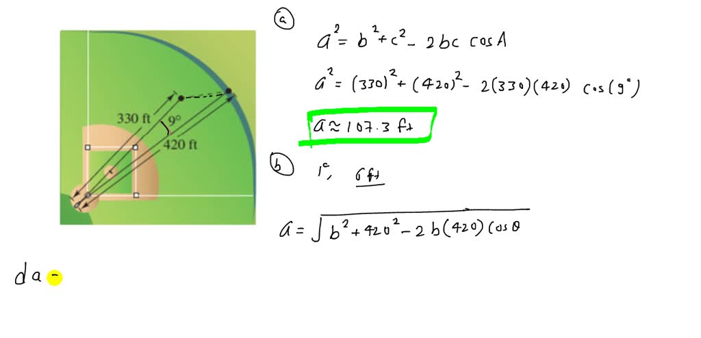 ⏩SOLVED:A baseball player in center field is playing approximately ...