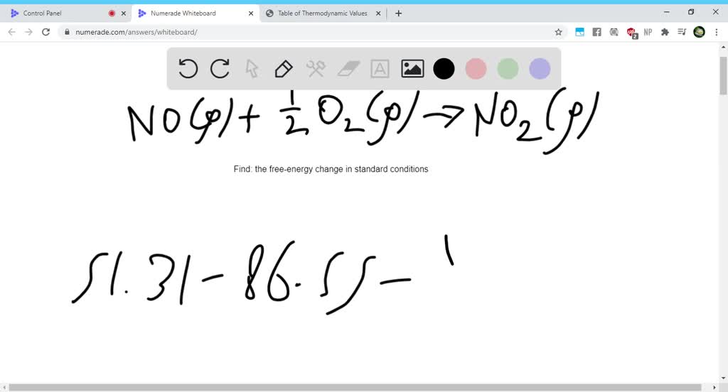 SOLVED:Photo chemical Smog Use the appropriate \Delta G_{f}^{\circ} data in Appendix 4 to ...