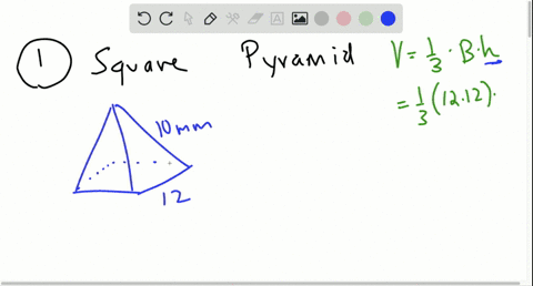 SOLVED:Find the volume of each solid. Round to the nearest tenth. (IMAGE CAN'T COPY)