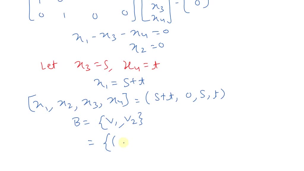 SOLVED:Find an orthonormal basis for the solution space of the ...