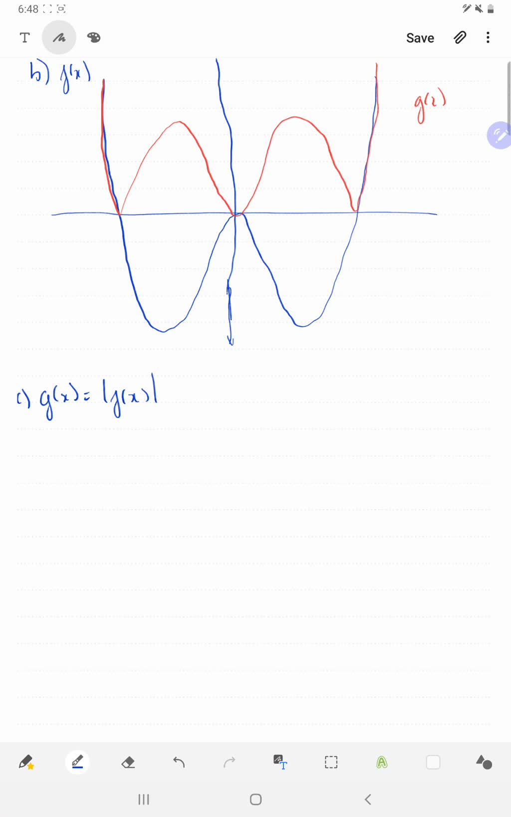 SOLVED:(a) Draw the graphs of the functions f(x)=x^2+x-6 g(x)=|x^2+x-6 ...