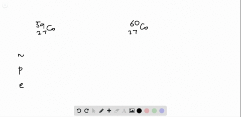 SOLVED:The mass numbers of two isotopes of cobalt are 59 and 60. (a ...