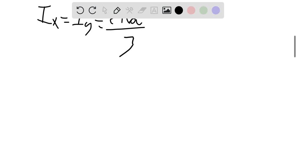 SOLVED:Find Ix, Iy, and Iz for the solid of given density. Use a computer algebra system to ...