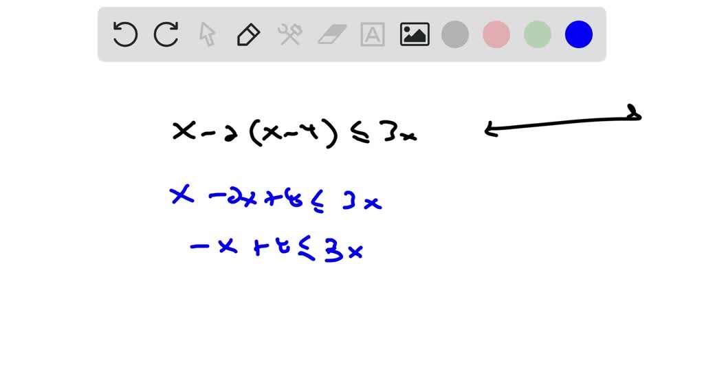 ⏩SOLVED:Graph the solution set, and write it using interval… | Numerade