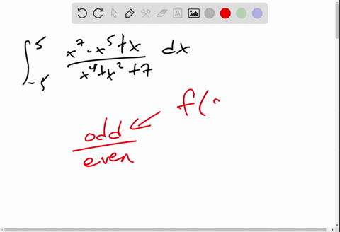 SOLVED:(a) Let f be an odd function; that is, f(-x)=-f(x) . Invent a ...