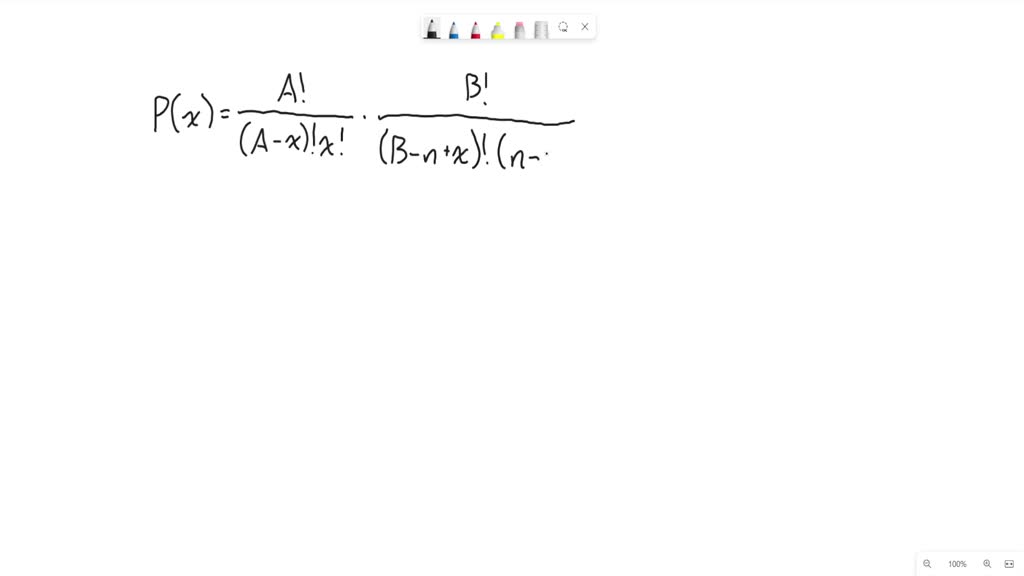 SOLVED:If we sample from a small finite population without replacement ...