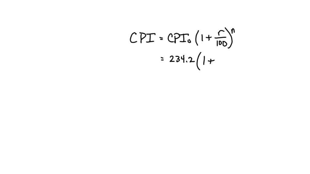 ⏩SOLVED:Consumer Price Index The consumer price index (CPI)… | Numerade