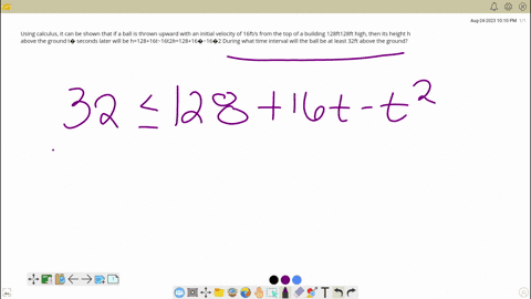 SOLVED:Using calculus, it can be shown that if a ball is thrown upward with an initial velocity ...