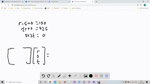 ⏩SOLVED:Write each system as a matrix equation. Identify the… | Numerade