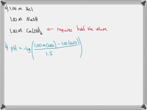 ⏩SOLVED:Two samples of 1.00 M HCl of equivalent volumes are… | Numerade