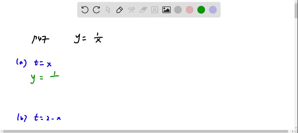 SOLVED:Find a set of parametric equations to represent the graph of the given rectangular ...
