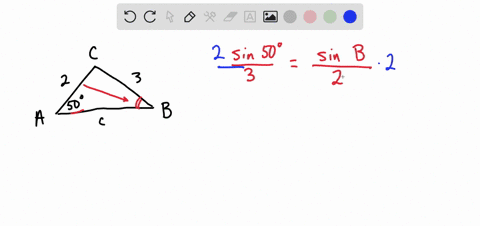 SOLVED:Determine whether the given information results in one triangle, nwo triangles, or no ...