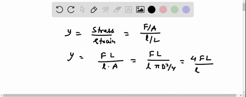 SOLVED: In Searle's experiment, which is used to find Young's Modulus ...