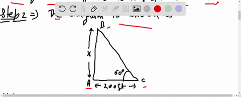 SOLVED:A forester, 200 feet from the base of a redwood tree, observes ...