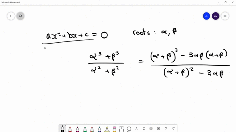 SOLVED:If \alpha, \beta, \gamma are different from and are the roots of a x^{3}+ b x^{2}+c x+d=0 ...