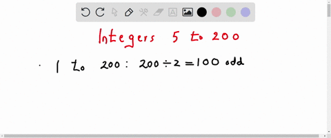 ⏩SOLVED:Refer to the integers from 5 to 200 , inclusive. How many ...