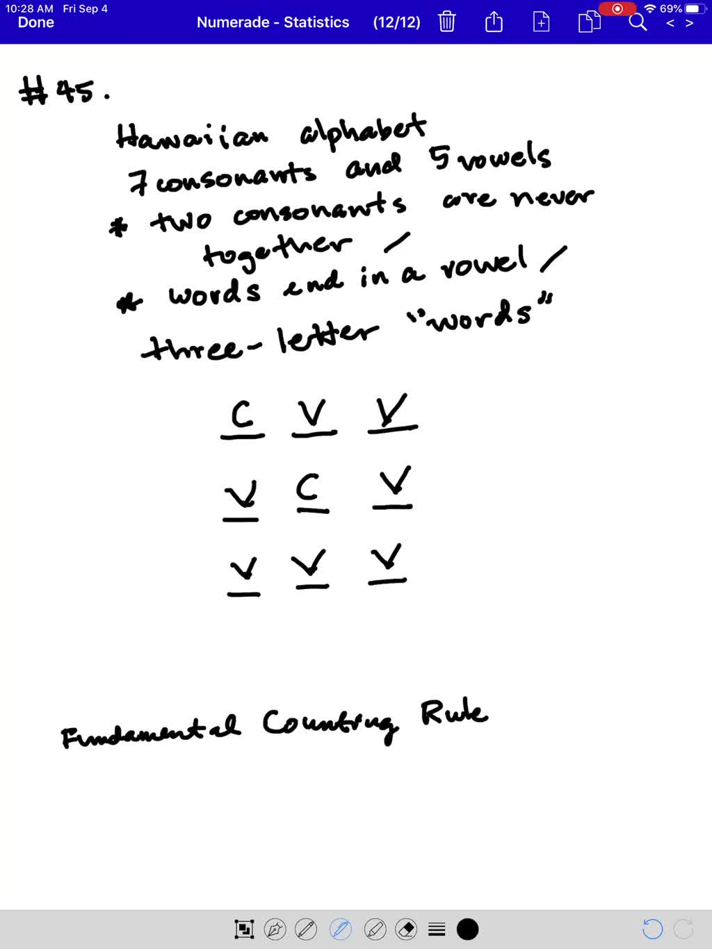 SOLVED Hawaiian Words The Hawaiian Alphabet Consists Of 7 Consonants