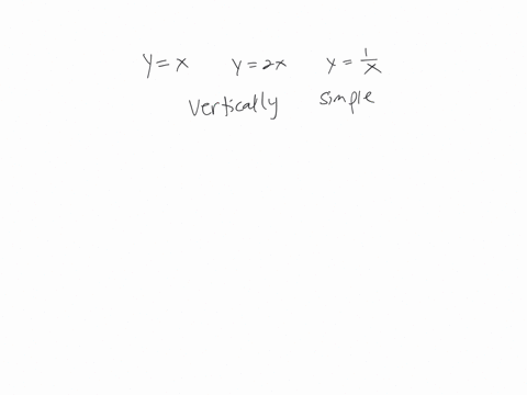 SOLVED:Determine whether or not the region bounded by the curves is ...